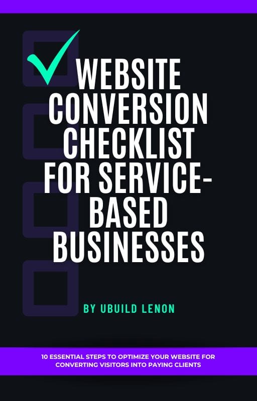 Ultimate Website Conversion Checklist for Service-Based Businesses ...